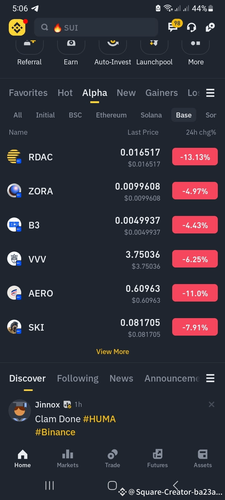 Alpha trade | buzzal on Binance Square