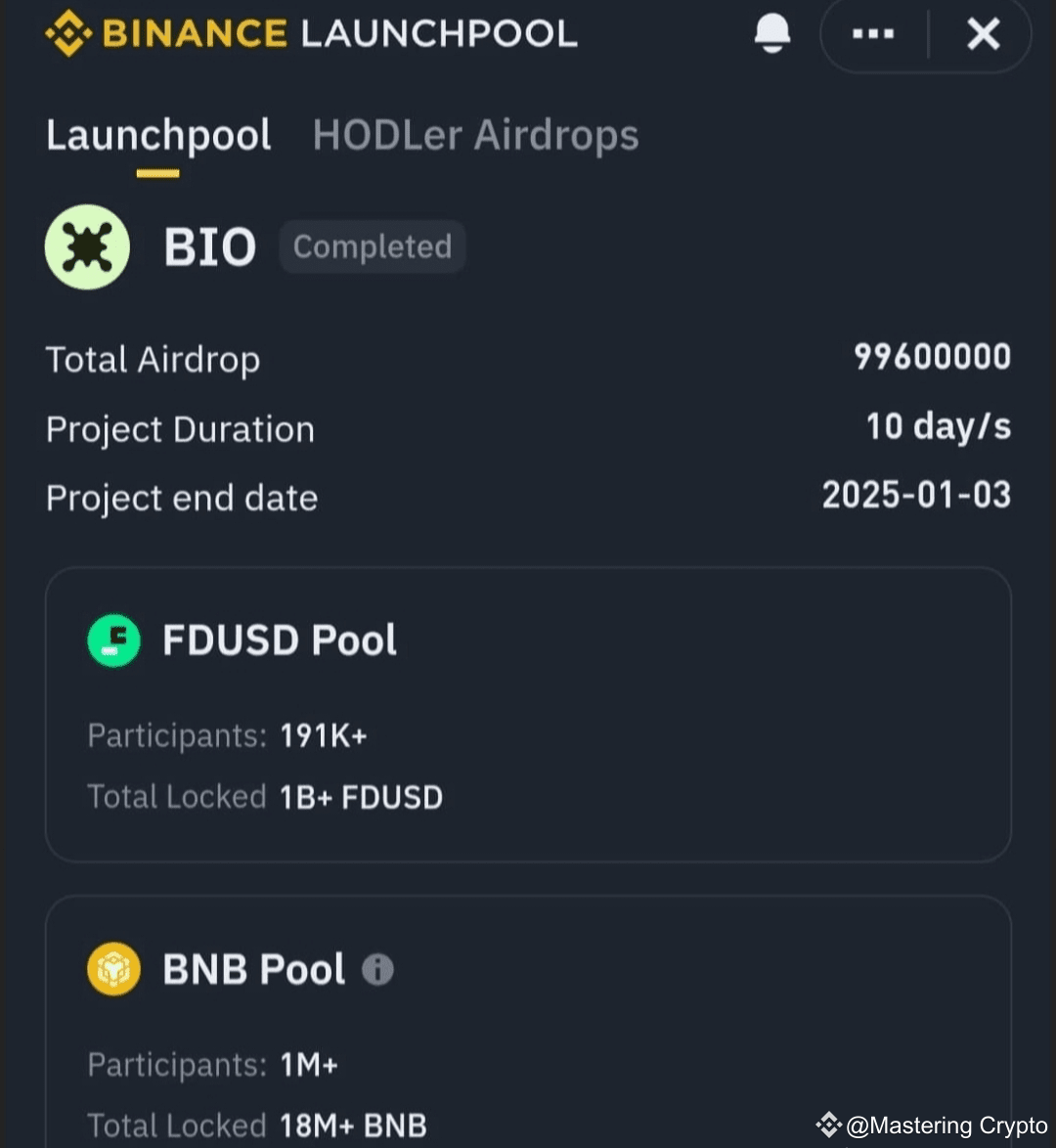 $BIO LAUNCHPOOL ENDS: PRICE PREDICTION - HOLD OR SELL? 👇 | Mastering Crypto on Binance Square