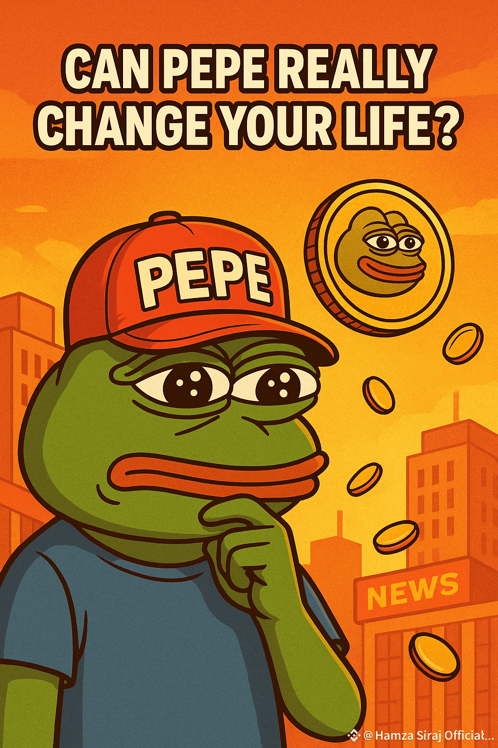 Can $PEPE Really Change Your Life...? That’s the question | Hamza Siraj ...