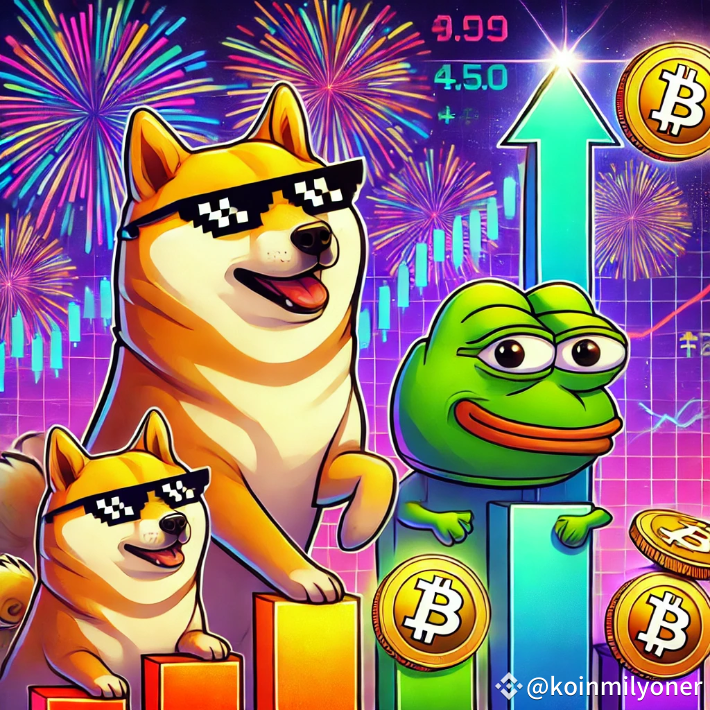 DOGE, SHIB, and PEPE Lead Meme Coin Market Rebound The meme | koinmilyoner on Binance Square