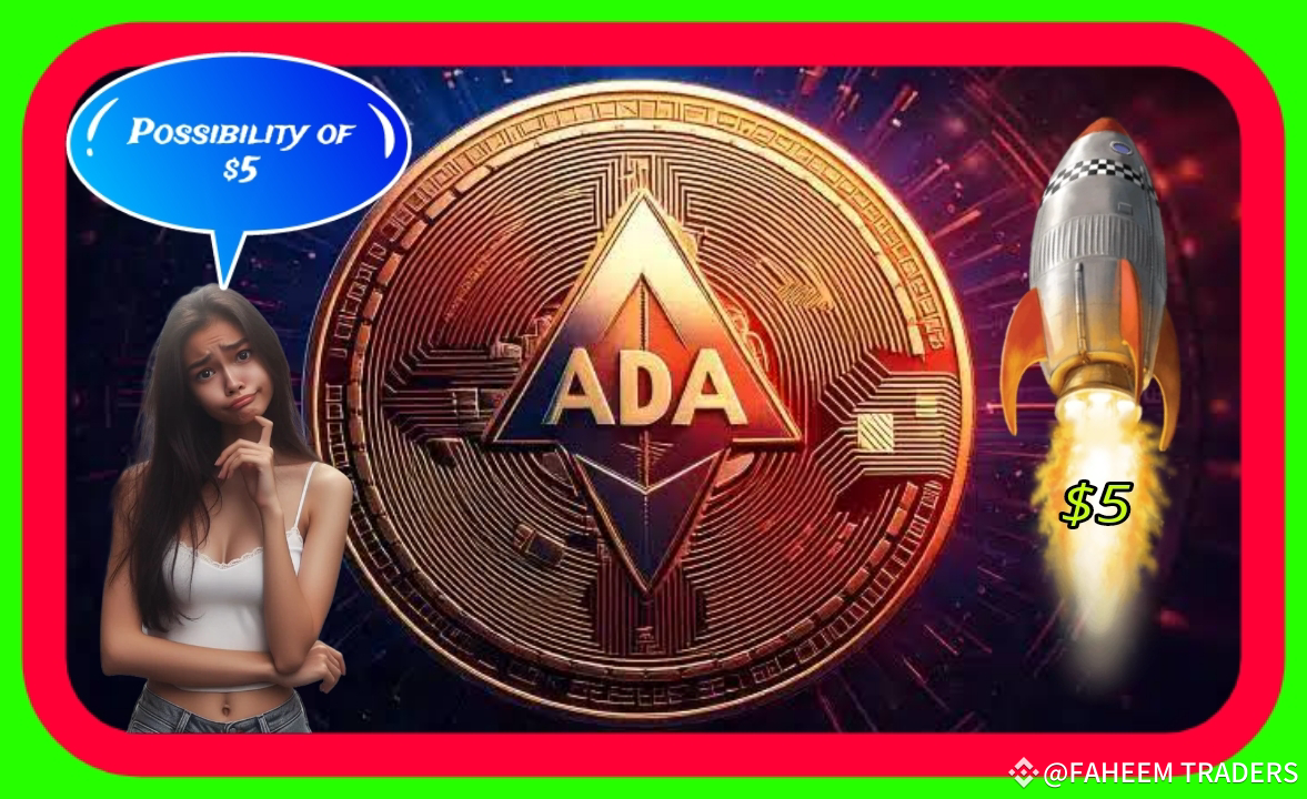 $ADA $5 Possibility of Cardano (ADA) Token in this bull ru | FAHEEM TRADERS on Binance Square