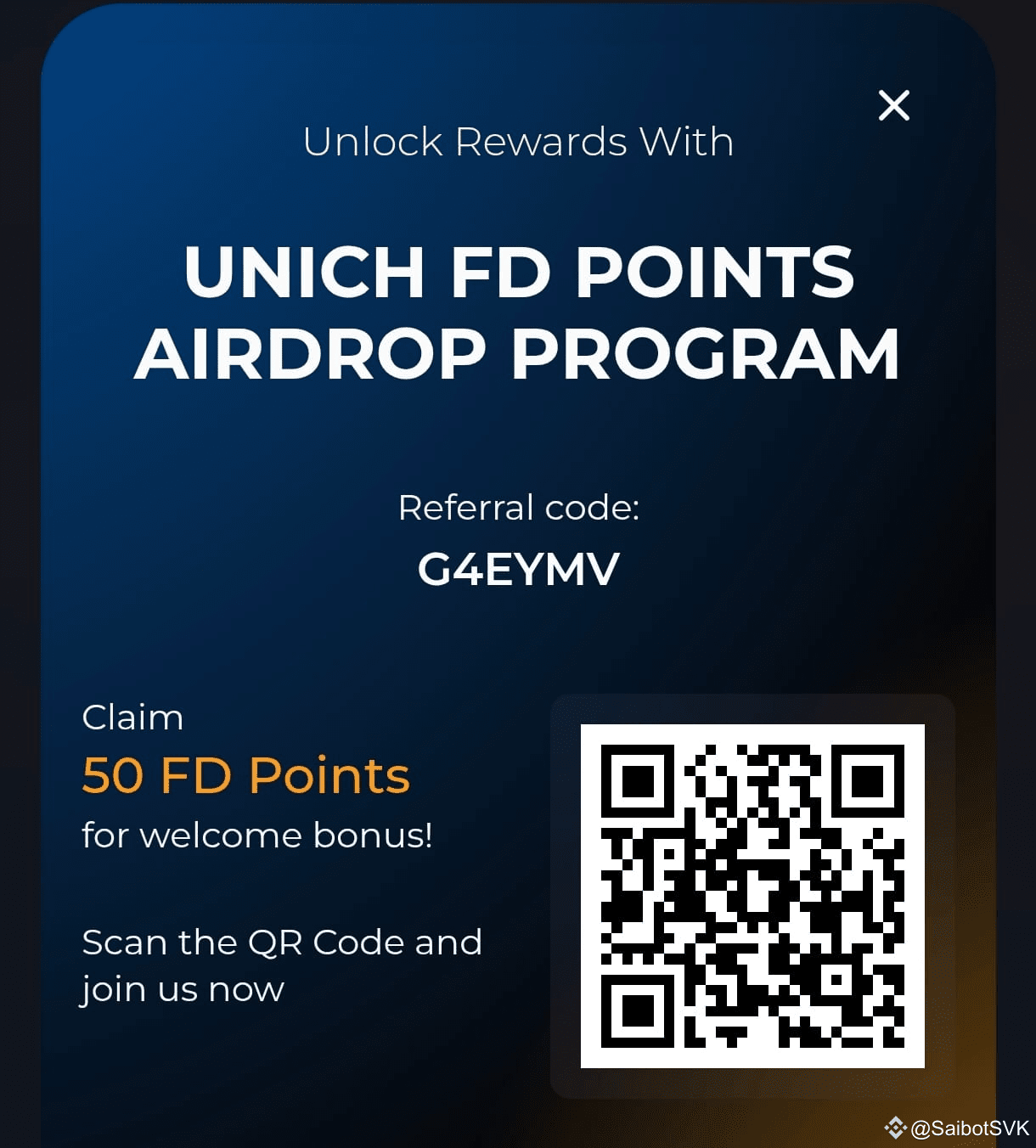 Get free Unich airdrop and get bonus using my referral code! | SaibotSVK on Binance Square