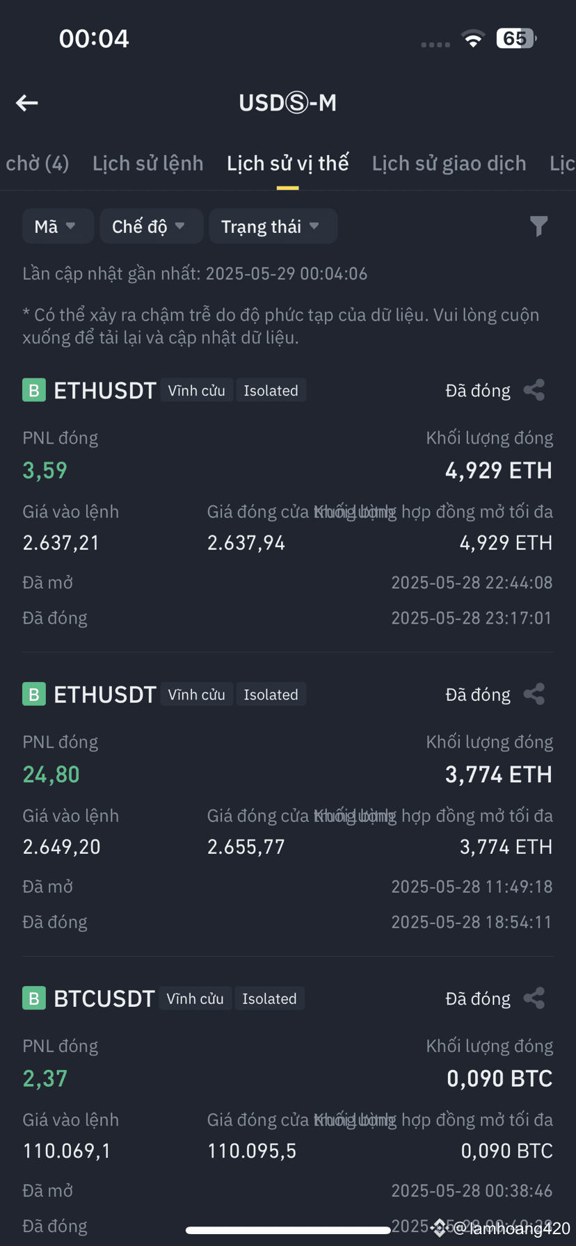 The experts in futures, can you please explain to me why ord ...