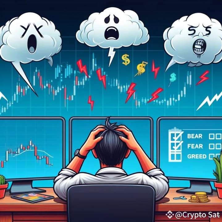 5️⃣ Avoid Emotional Trading 💡 Stick to your strategy—don’t | Crypto Sat ...