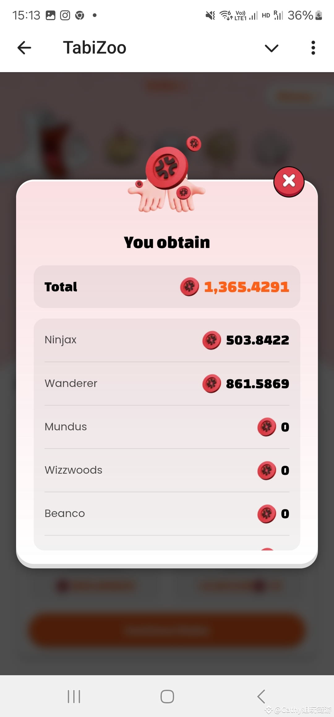 Mining public chain nodes in the TG game Tabizoo has already | Cathy姐玩链游 on Binance Square
