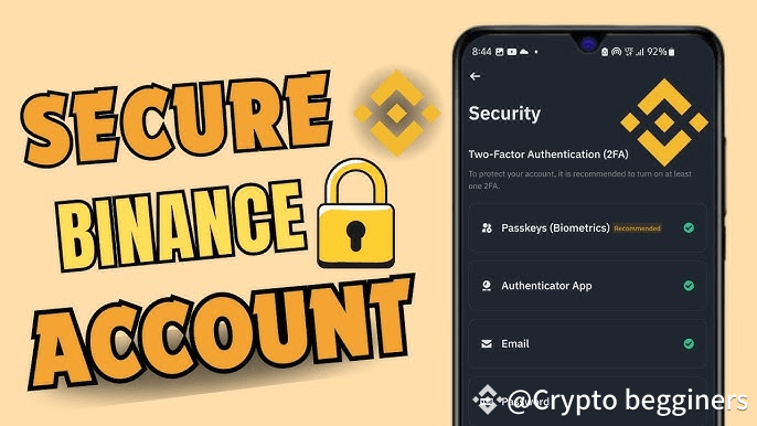 🚨 Security alert how to secure your Binance account 🚨👇Stay safe from ...