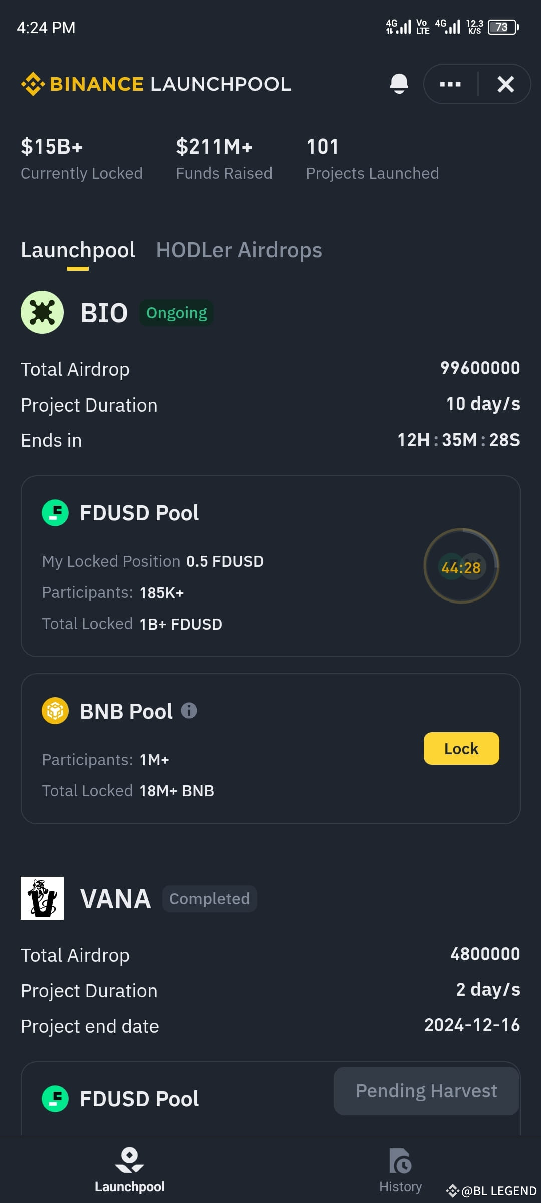 #BIO launchpad will end soon what you will think about its p | افشین ناز on Binance Square