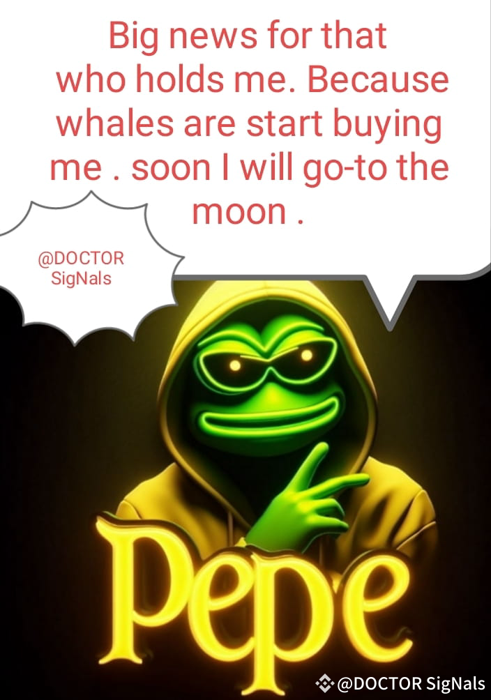 Hello Guys 🤠 🚨Big News for $PEPE | STUDENT OF DOCTOR_SIGNaLs on Binance ...