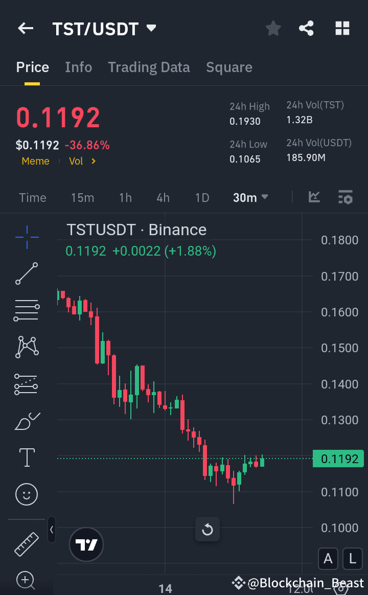 $TST /USDT – A Brutal Drop or a Reversal Incoming? 📉🔥 TST | Alpha Crypto 786 on Binance Square
