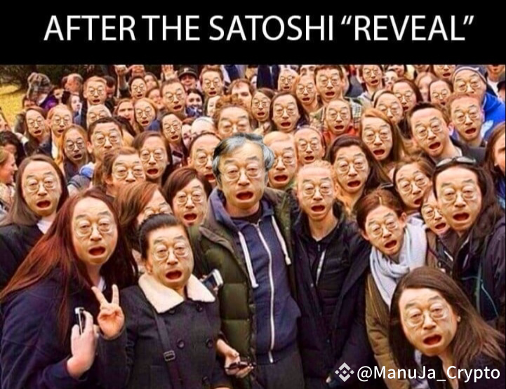 Who is 𝐒𝐀𝐓𝐎𝐒𝐇𝐈 𝐍𝐀𝐊𝐀𝐌𝐎𝐓𝐎 ????🤔🤔 Satoshi Na | ManuJa_Crypto on Binance Square