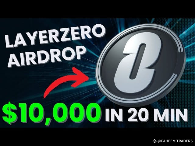 $ZRO 🌎 LayerZero's ZRO token airdrop with mandatory d | FAHEEM TRADERS on Binance Square