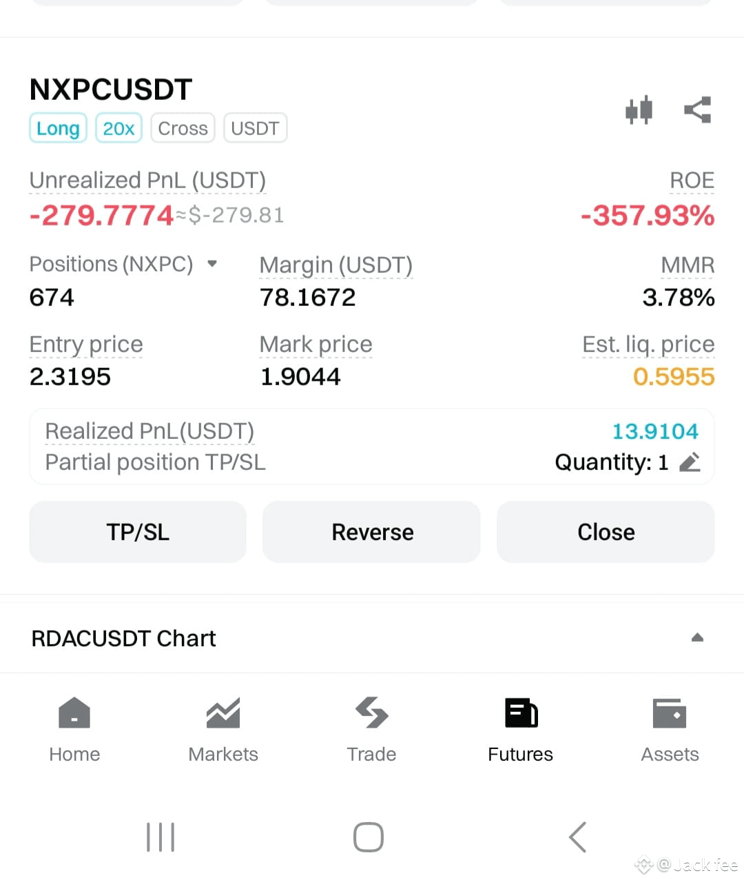 $NXPC should I hold it guys | Jack fee on Binance Square