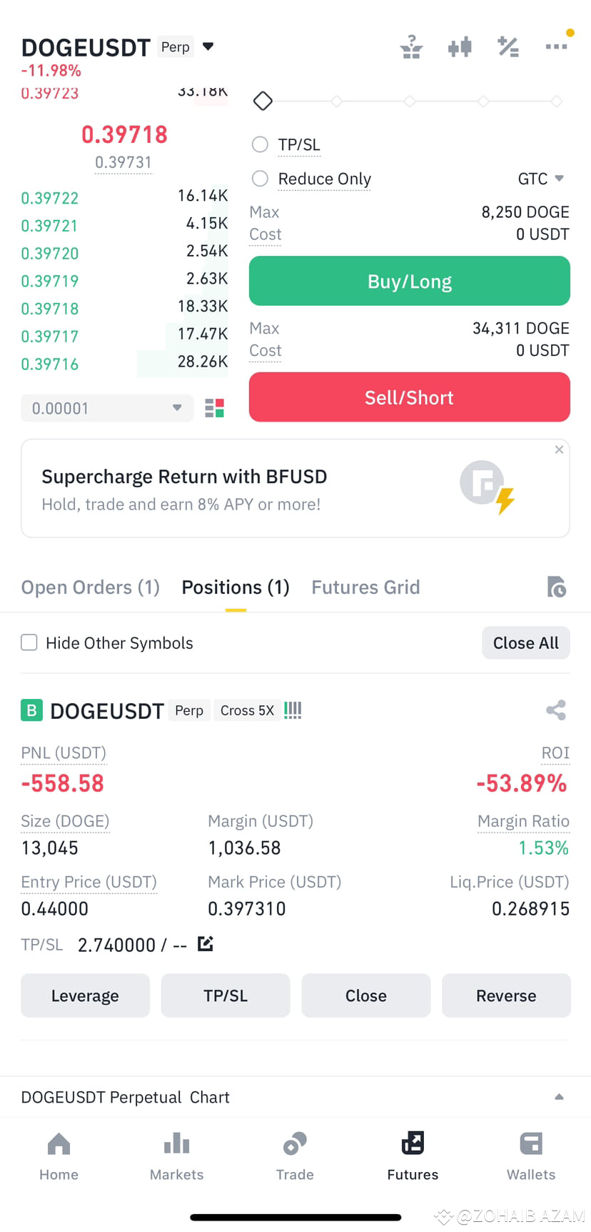 $DOGE help me. Now what should I do? Keep hold or not. | ZOHAIB AZAM on ...