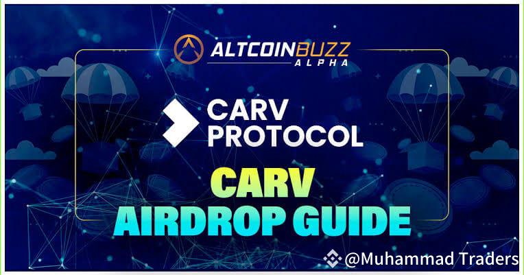 $TON $SOL $BTC @CARV 🔥🔥🔥 CARV protocol Mega Airdrops C | Muhammad ...