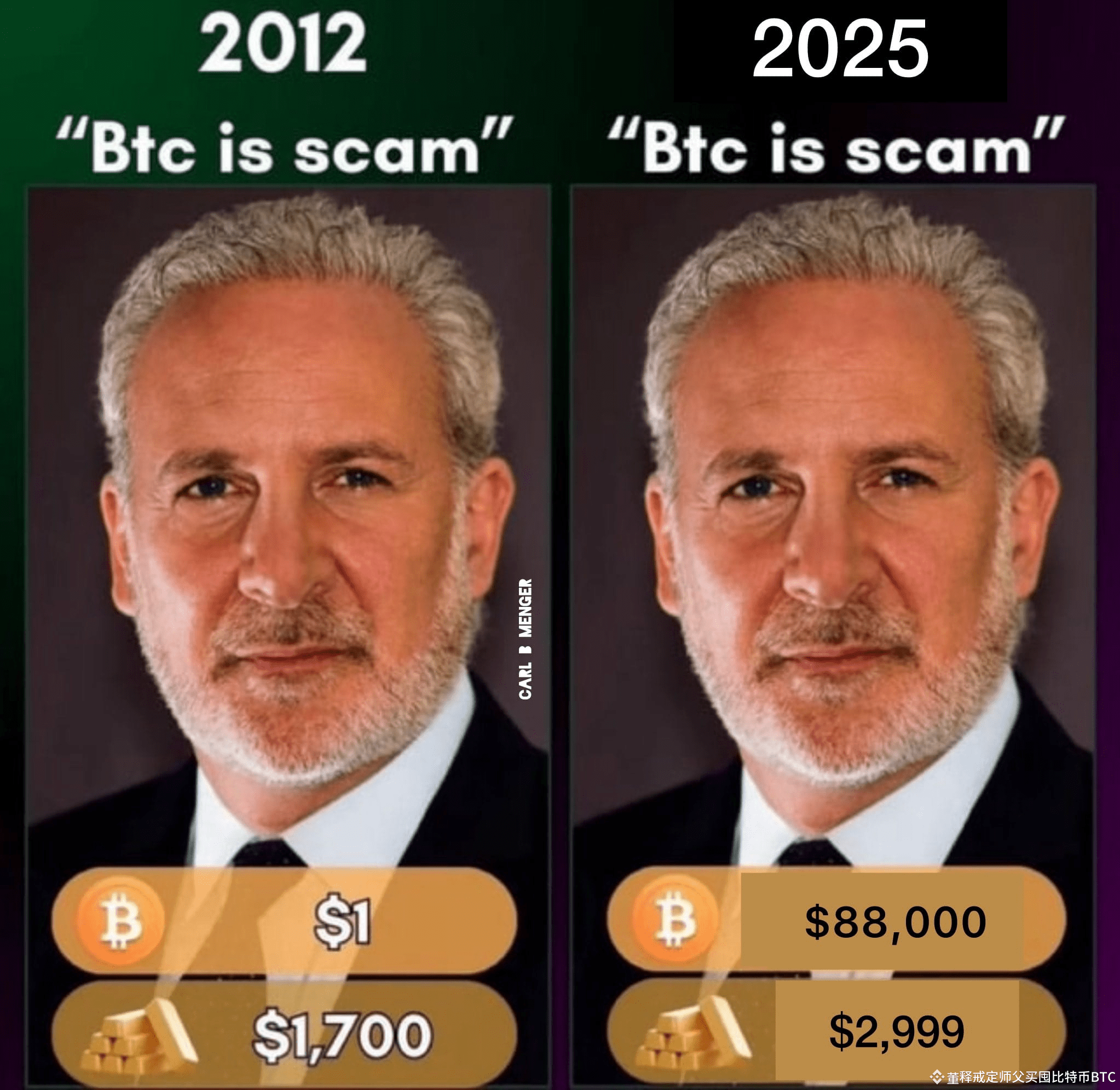 Bitcoin is a scam! #Bybit发布黑客取证报告 $BTC | 释戒定师父买囤比特币BTC on Binance Square
