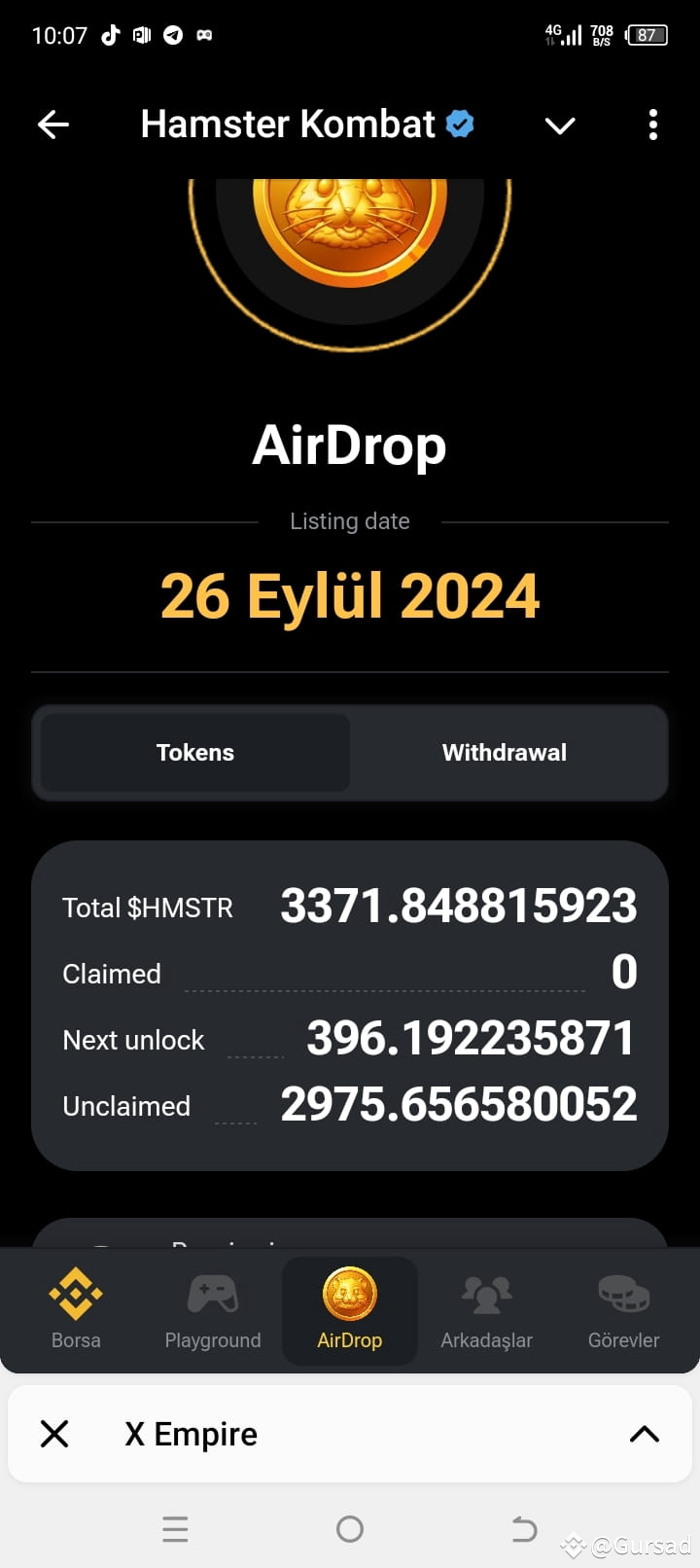 #hamsterkombat this was a bad share | Gursad on Binance Square