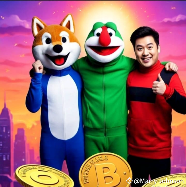 Meme coins like $PEPE , $SHIB , and $BONK can be entertaini | Marry ...