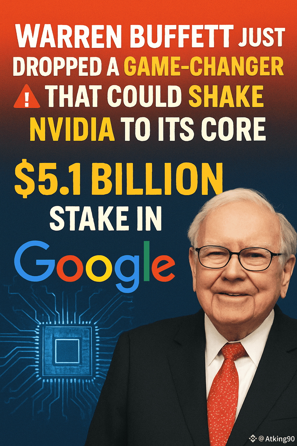 🚨 WARREN BUFFETT JUST MADE THE MOVE THAT COULD CRUSH NVIDIA | Atking90 ...