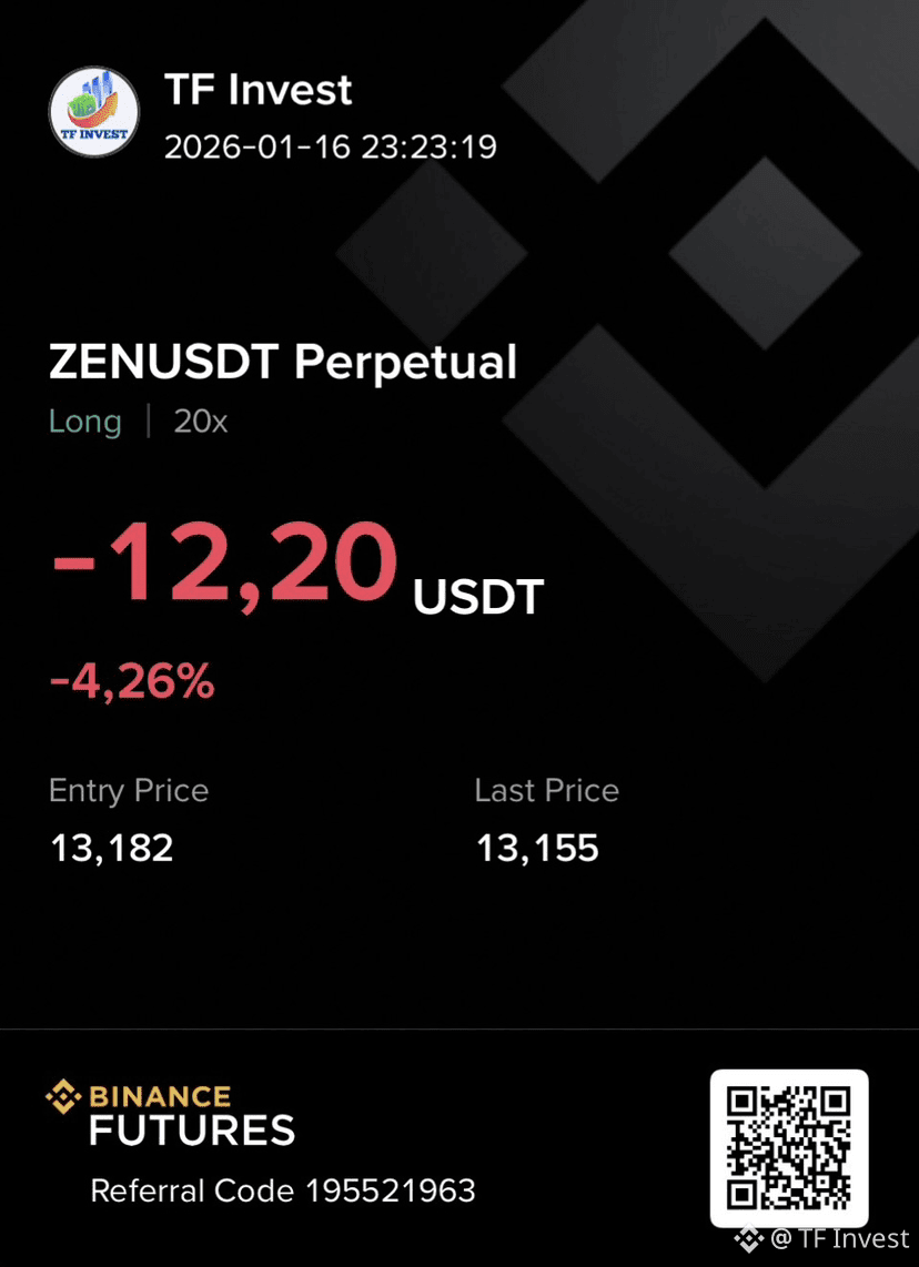 Open Long $ZEN now Entry: 13.050 – 13.200 SL: 12.250 TP: 13. | TF BNB ...