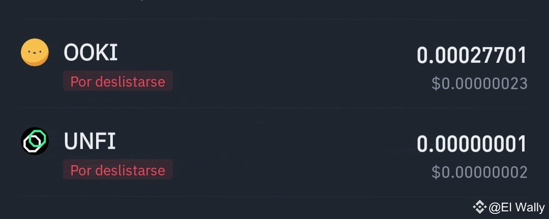 Anyone who wants it? $OOKI $UNFI | El Wally on Binance Square