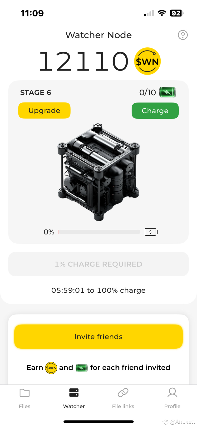 Denet Watcher node New crypto app mining It’s just | Ant ten on Binance ...