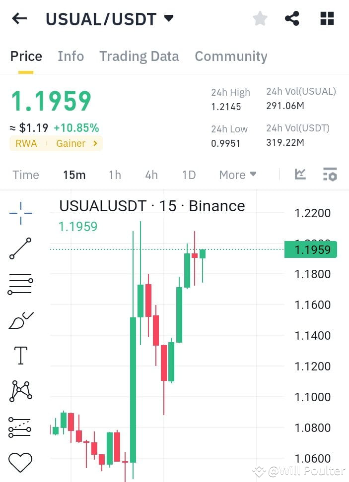 🚀 USUAL/USDT: A Surge You Don’t Want to Miss on Binance! 🚀 | Will Poulter on Binance Square