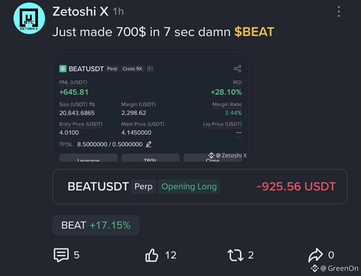 $700 earned in 7 seconds... After that $3000 loss in less th | GreenOn ...