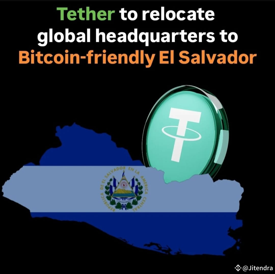 #TETHER relocate Tether to relocate global headquarters to B | CRIP2O ...