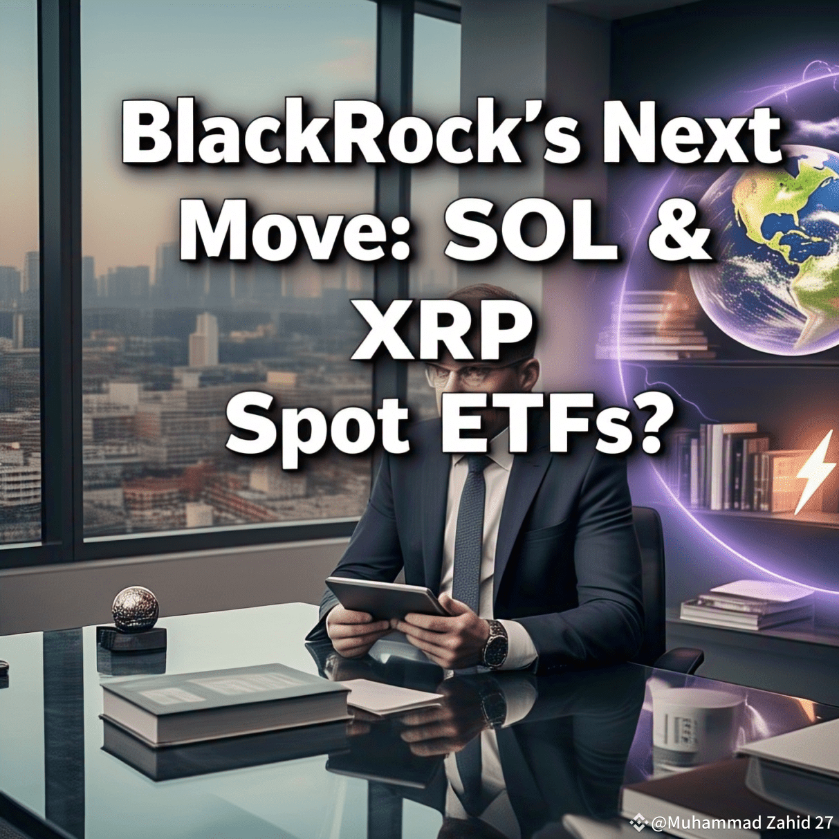 🚀🔥 BlackRock’s Next Big Move: SOL & XRP Spot ETFs? 🔥🚀 T | Muhammad Zahid 27 on Binance Square