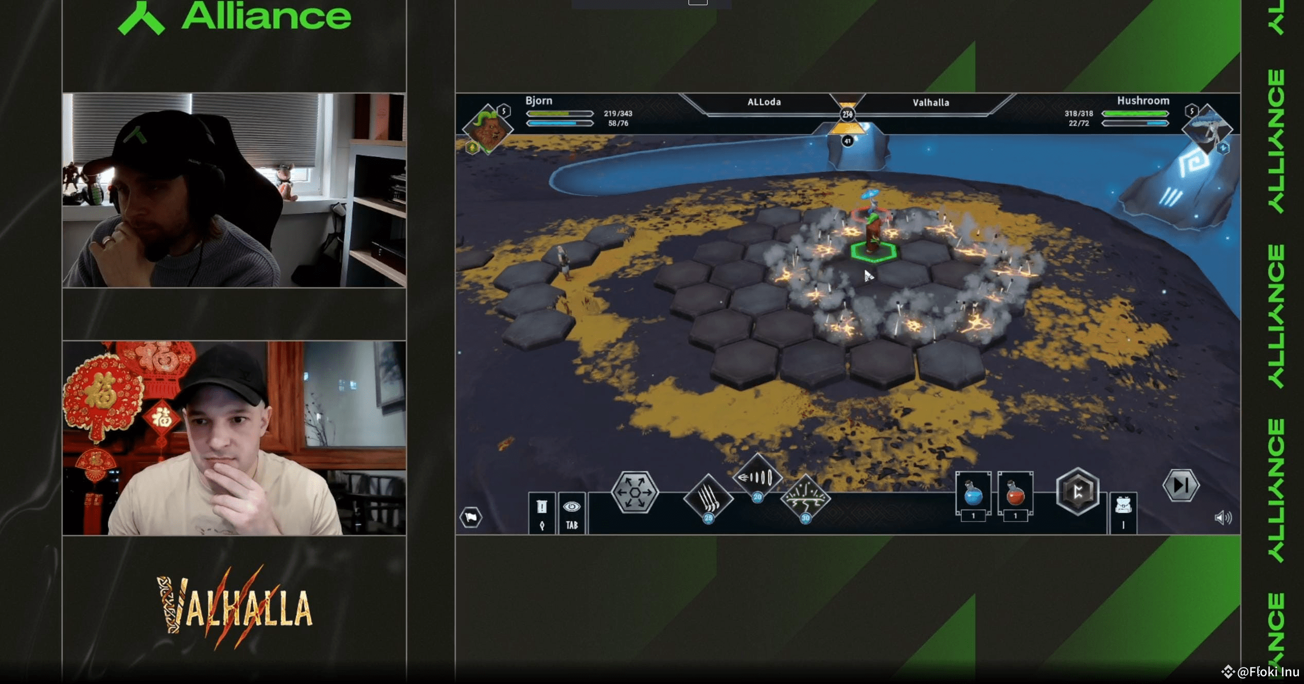 🚨 LIVE NOW ON TWITCH: Valhalla Gameplay With Members of @th | Floki Inu ...