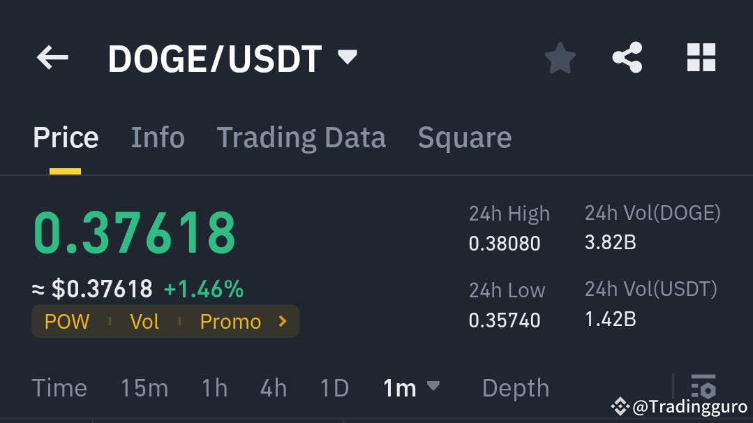 Analyzing DOGE/USDT Trading Chart: A Comprehensive Overview | Tradingguro on Binance Square