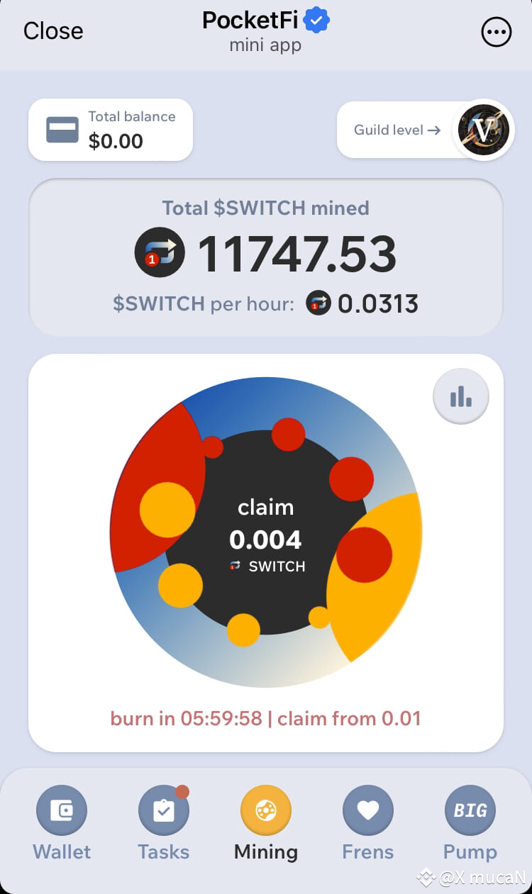 How far have you gone on PocketFi 🫠 Keep accumulating your | X mucaN on Binance Square