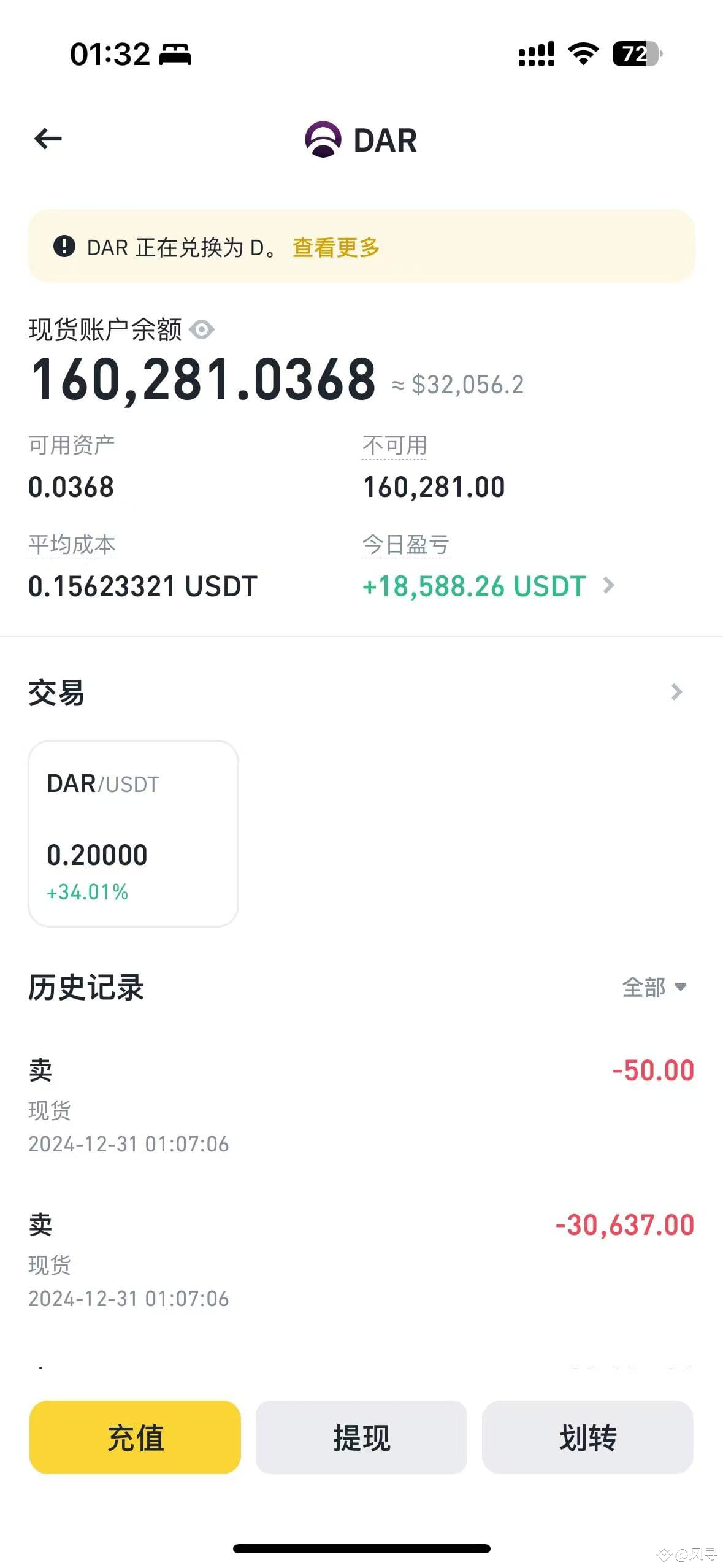 📈 Recently saw that the market cap of DAR for token swaps | 风寻 on ...
