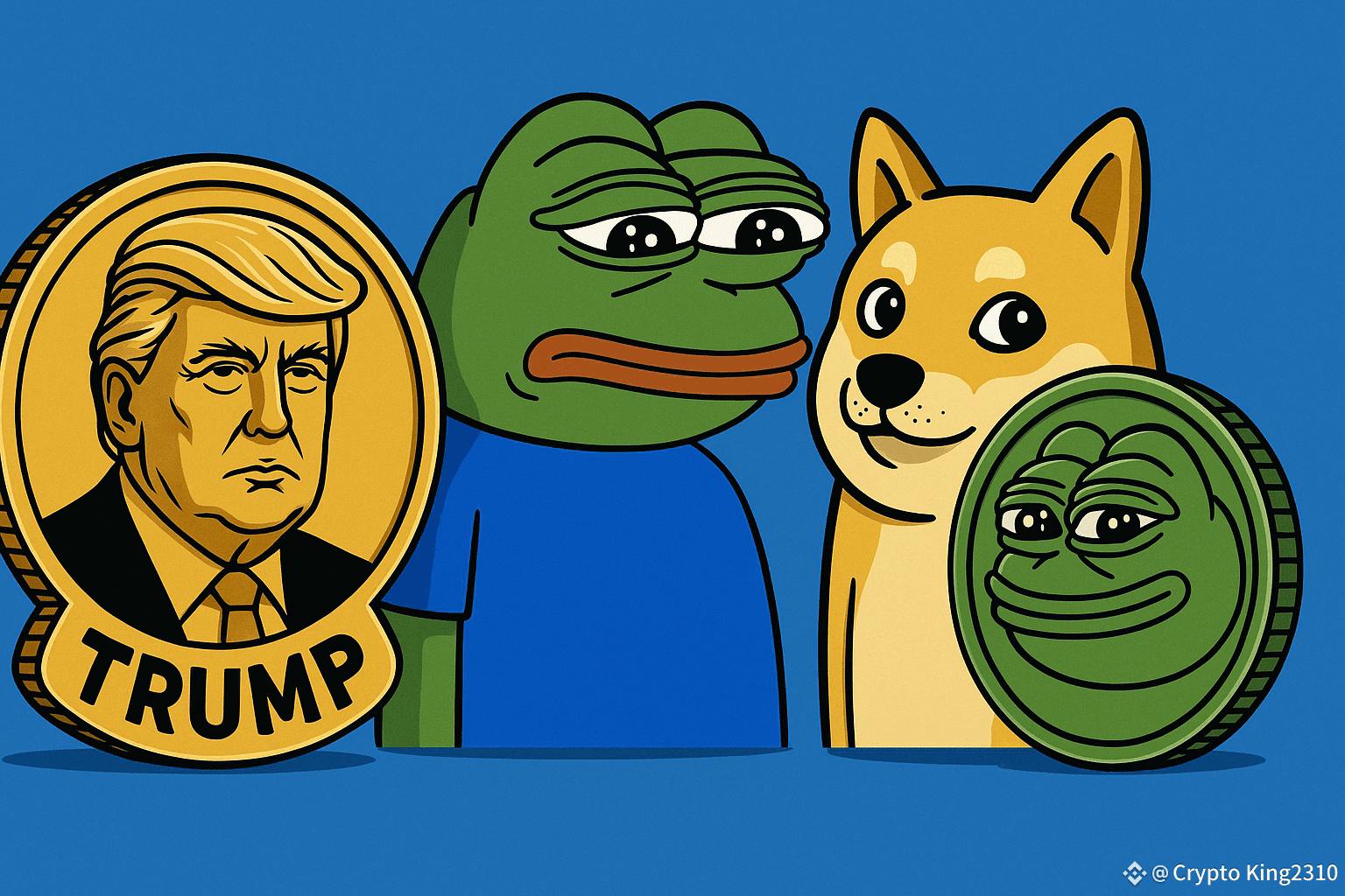 🚨 Trump meme coin is stealing the show right now 🚨 Trader | Crypto ...