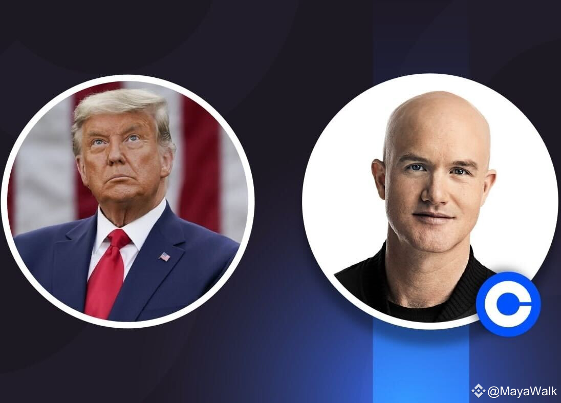 Trump to Meet Coinbase CEO Donald Trump plans to meet with | MayaWalk ...
