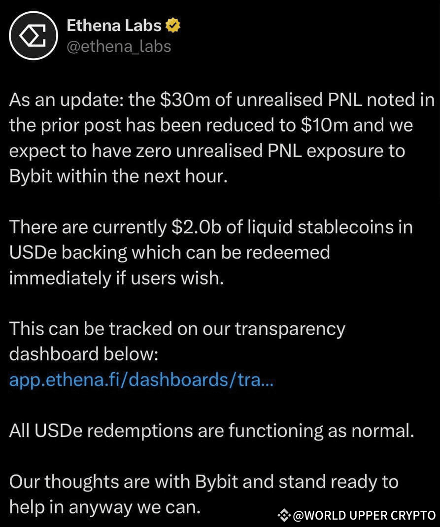 _GM! ⚡️ Ethena Community Reduces Hedging Positions Amidst By | WORLD UPPER CRYPTO on Binance Square
