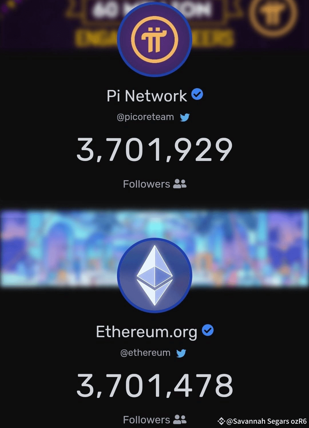 🚨 BREAKING: Pi Network's official Twitter @PiCoreTeam surpa | Savannah Segars ozR6 on Binance Square
