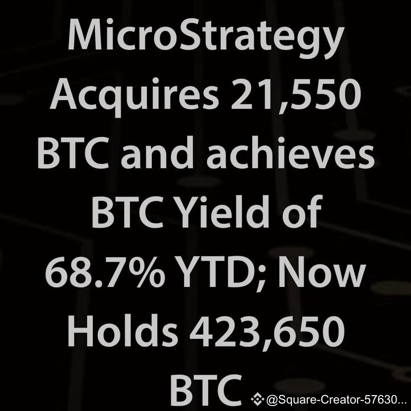 🔵 Happening now: MicroStrategy has purchased 21,550 Bitcoin | Basem1985 on Binance Square