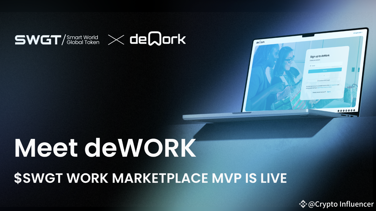 SWGT Unveils deWork, a Revolutionary Zero-Commission Work Marketplace with GameFi Rewards ...