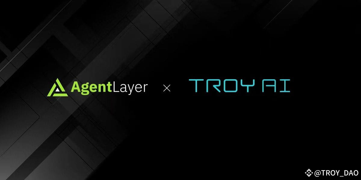 🚀 Exciting Announcement! 🤝 TROY AI and @Agent_Layer join | TROY_DAO on Binance Square