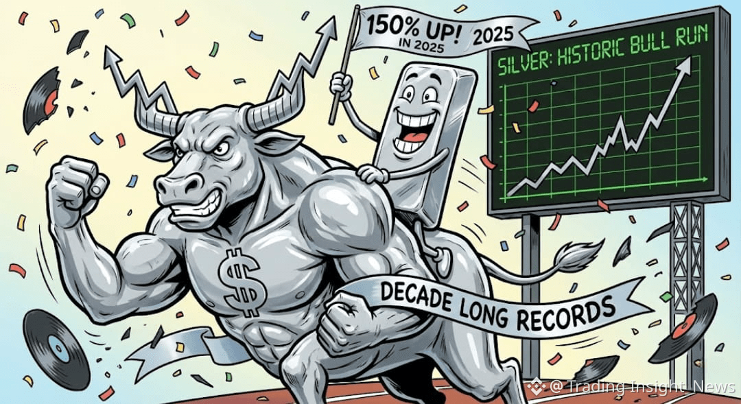 Silver Historic Bull Run Up 150% In 2025, Smashing Decade | Trading ...
