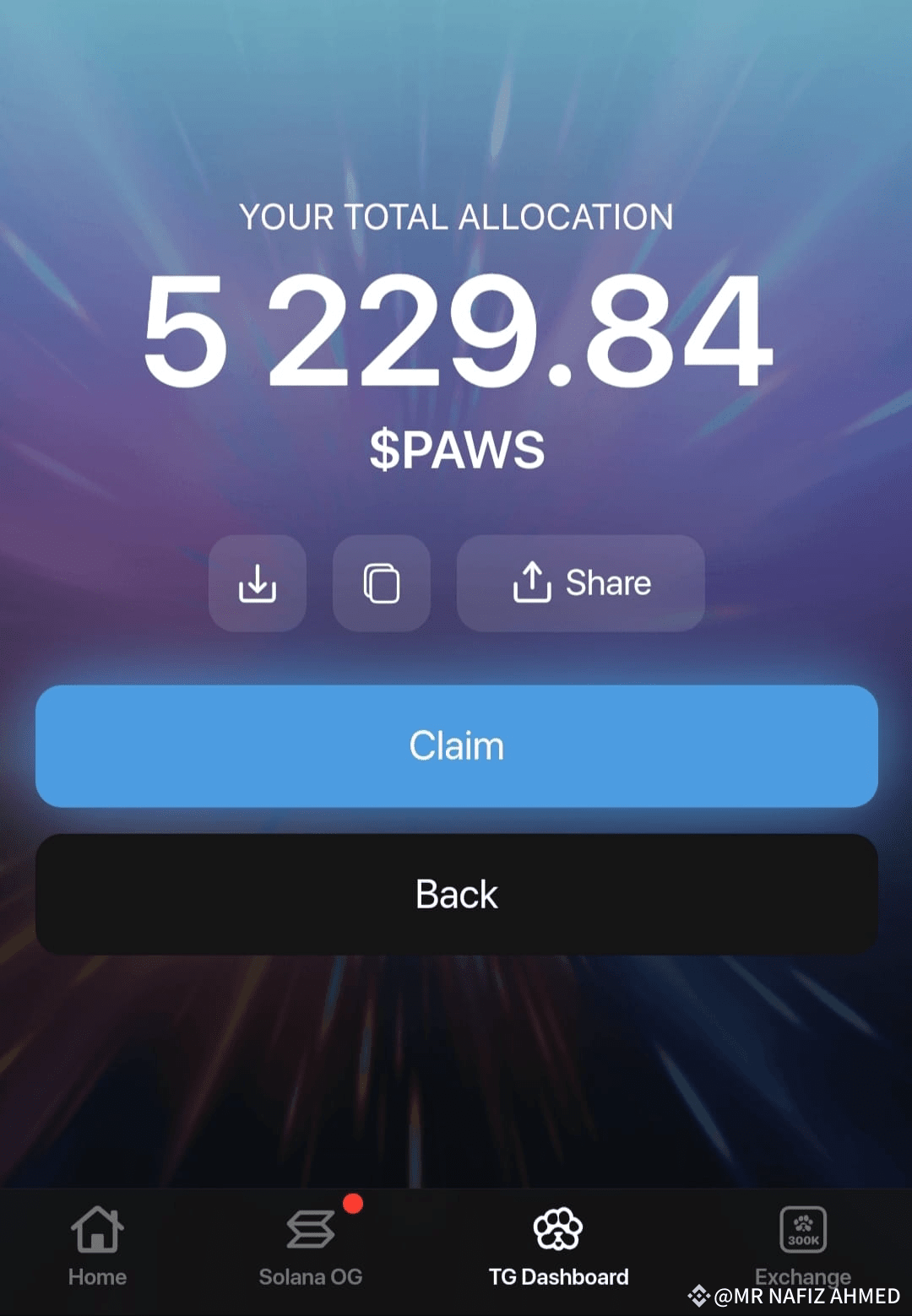 🍁Claim your PAWS total allocation on exchanges🔥 PAWS Tele | MR NAFIZ ...