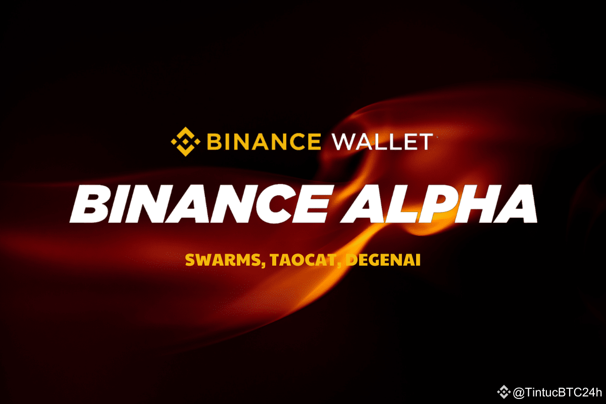 🌊 Binance Alphaが第10ラウンドでSARMS、TAOCAT、DEGENAIを発表 Binance | TintucBTC24h ...