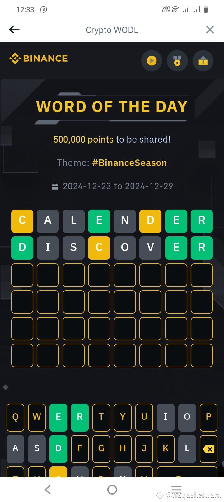 please help me world of day 8 latters | naqashakram on Binance Square