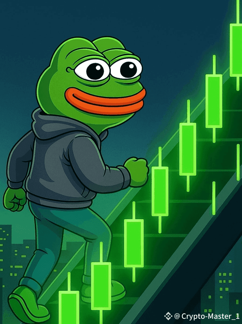 Pepe🐸 is getting ready for his big jump.$PEPE | Crypto-Master_1 on ...