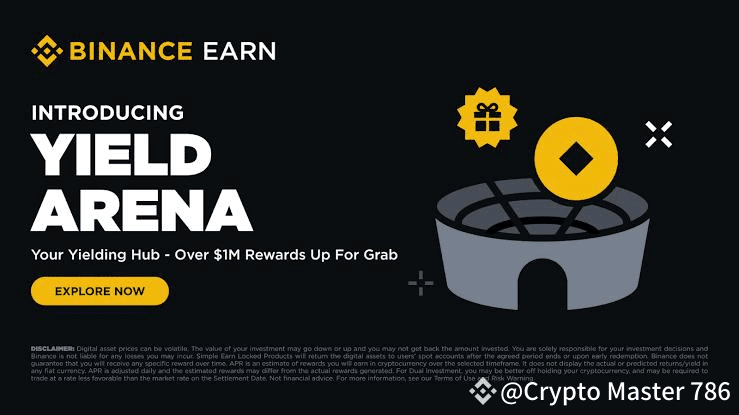 From HODL to $$$ – How I’m Printing Passive Income with #BinanceEarnYieldArena! | Crypto Master ...