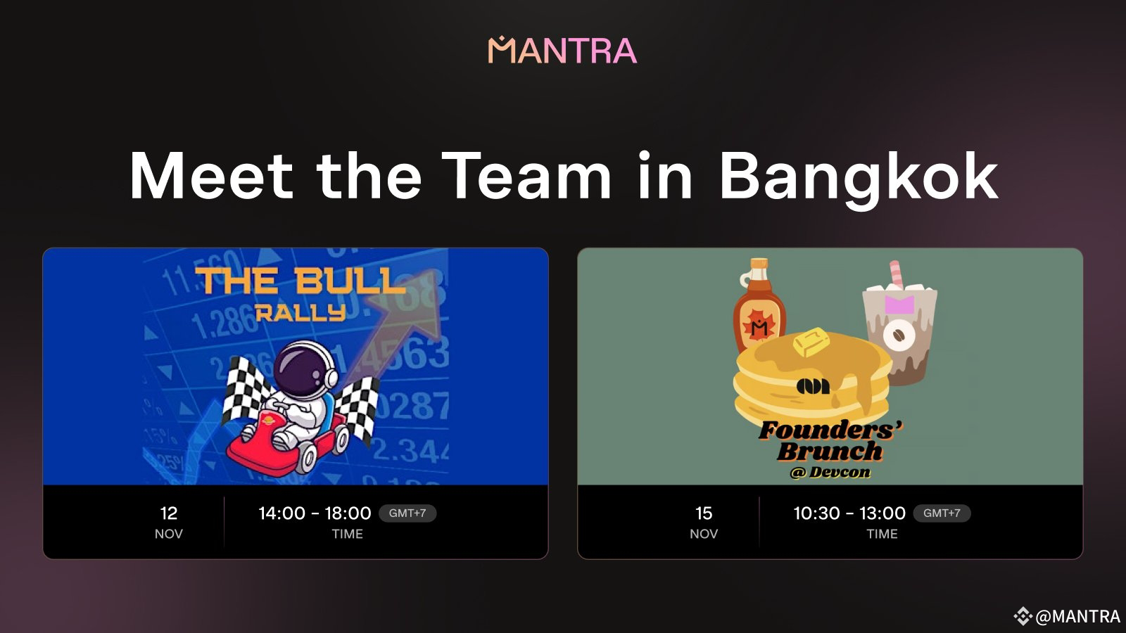 1/ Sherpas, connect with the MANTRA team at | MANTRA on Binance Square