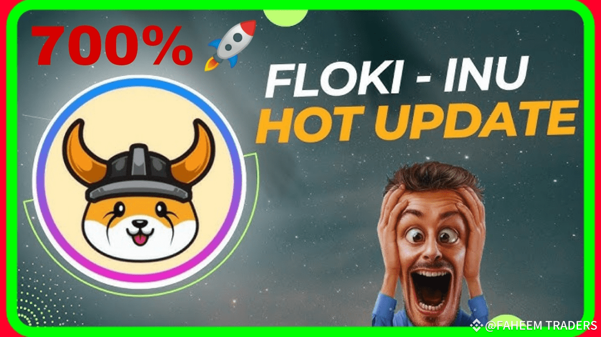 🔥🔥 Analyst Predicts FLOKI Price To Surge Over 700%, Here’s The Target: 🚀🚀🚀 | FAHEEM TRADERS on ...