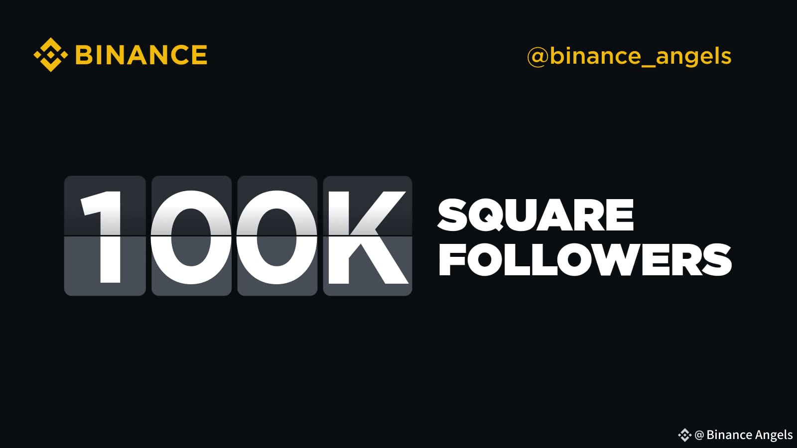 We’re 100K strong on Square. Now we want to hear from you. | Binance ...