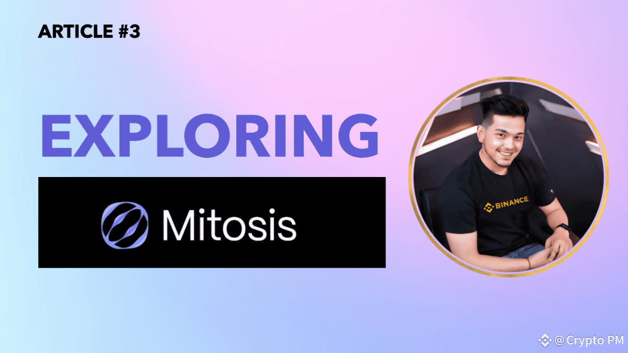 How does Mitosis improve DeFi liquidity management..? | Crypto PM on ...